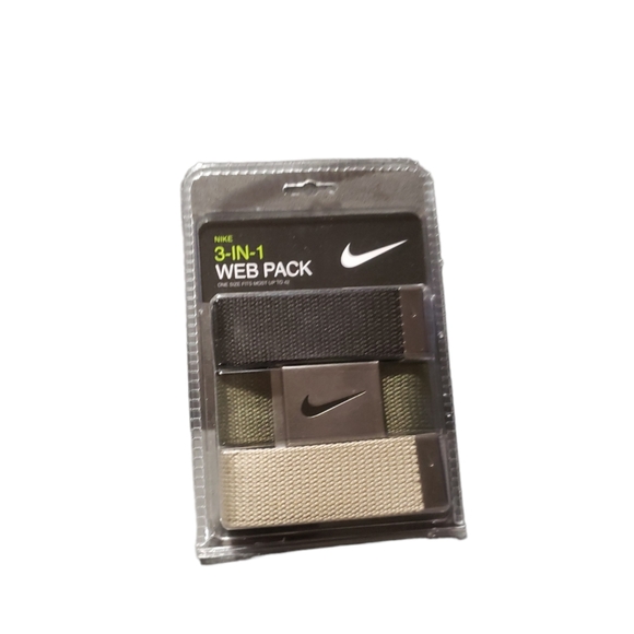 Nike | Accessories | Nike Mens 3 In Web Pack Belt | Poshmark